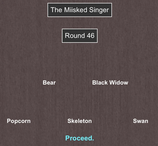 The Miisked Singer: Quarterfinal Round | Fandom