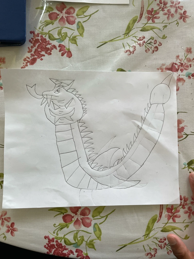 I drew Garasharp, a kaiju from an scrapped Gamera movie | Fandom