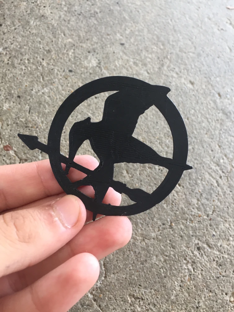 I 3D printed a Mockingjay Pin! | Fandom