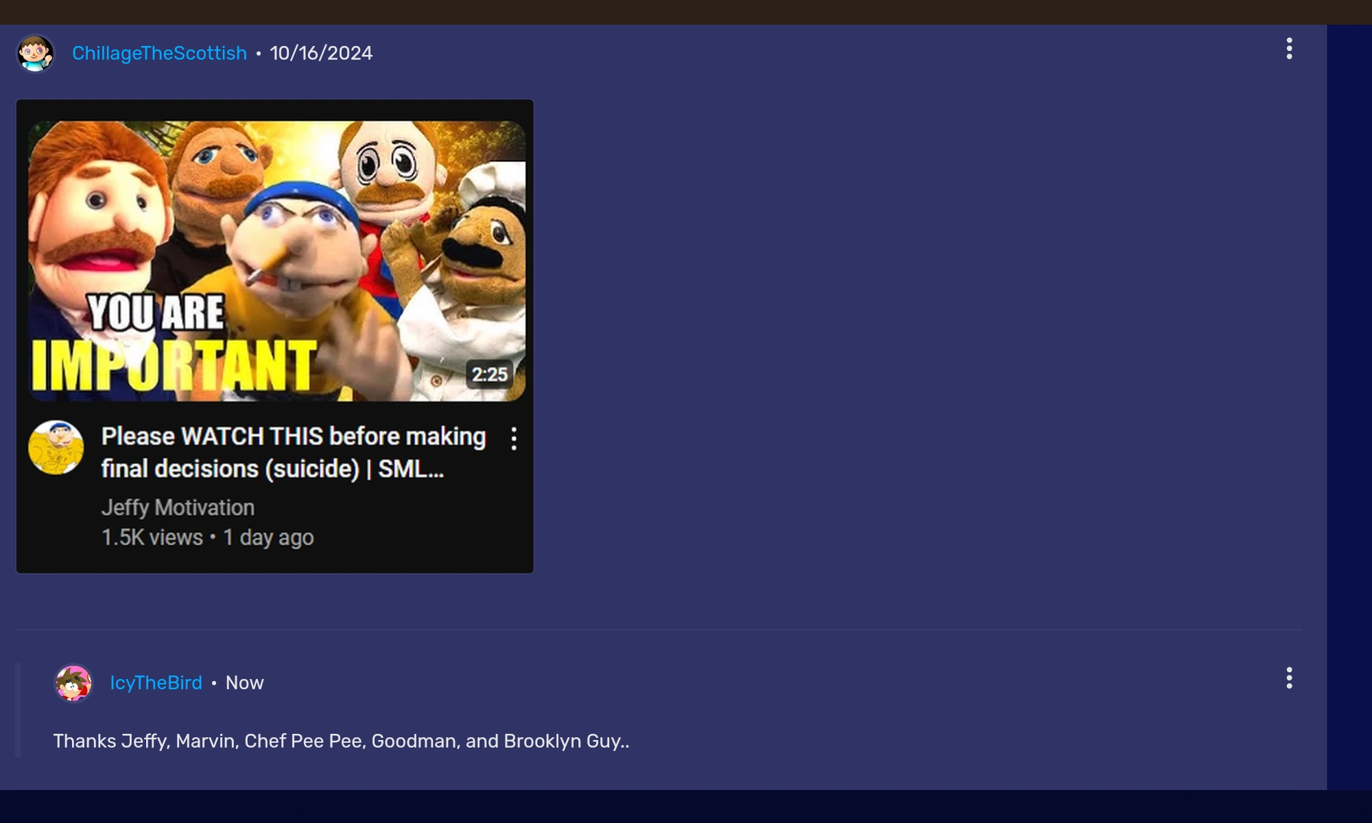 This whole wiki is a buffer | Fandom