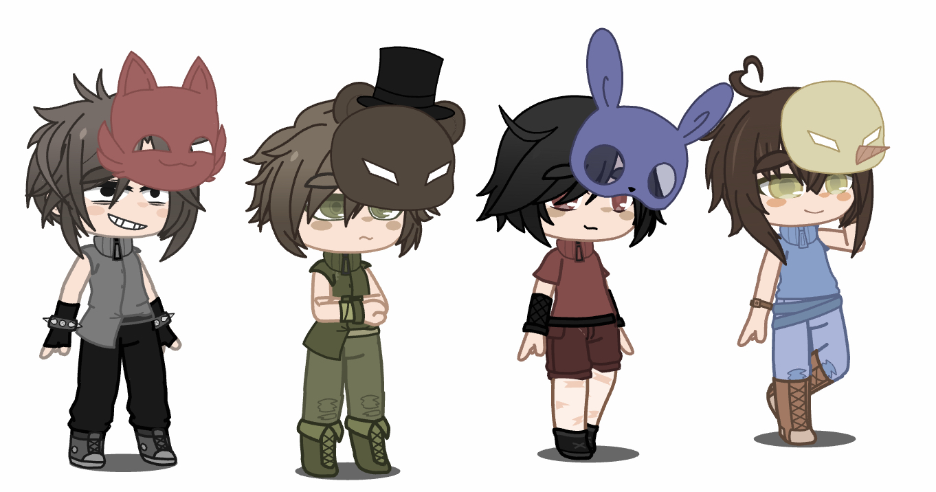 The FNAF 4 Tormenters (Old and New Designs) | Fandom