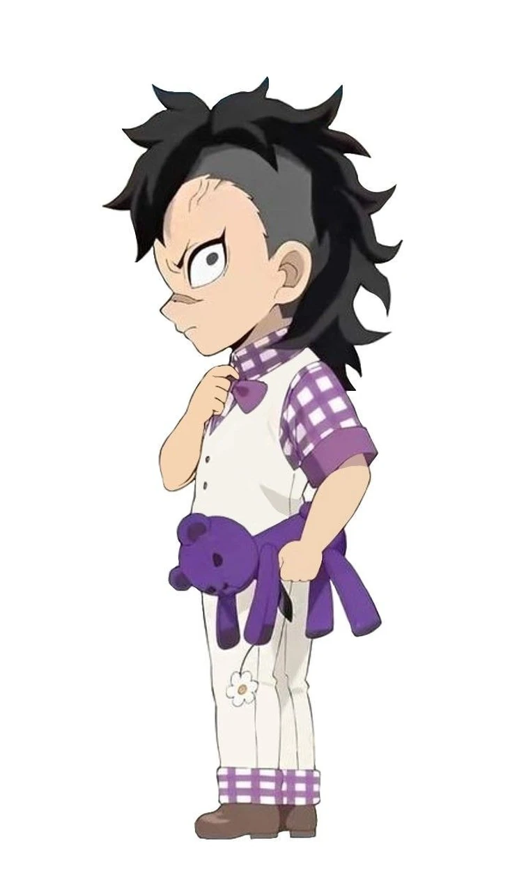 Genya looks all tough and angry but he's literally just an akward ...