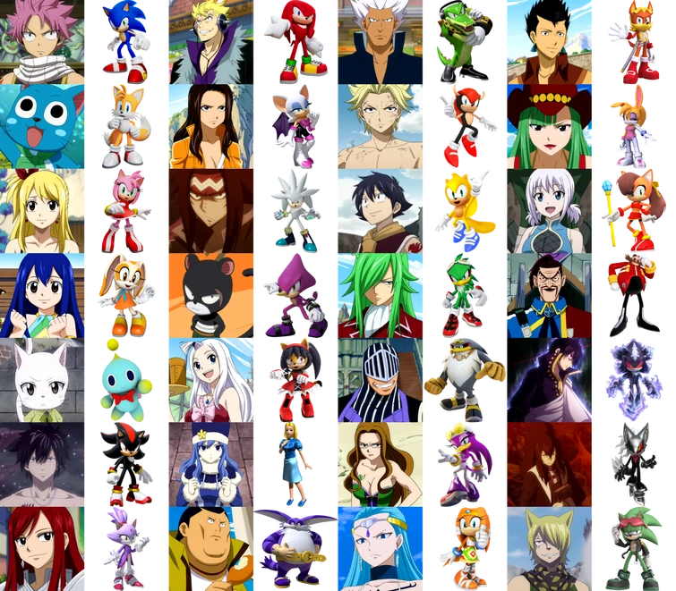 Sonic characters as Fairy Tail characters | Fandom