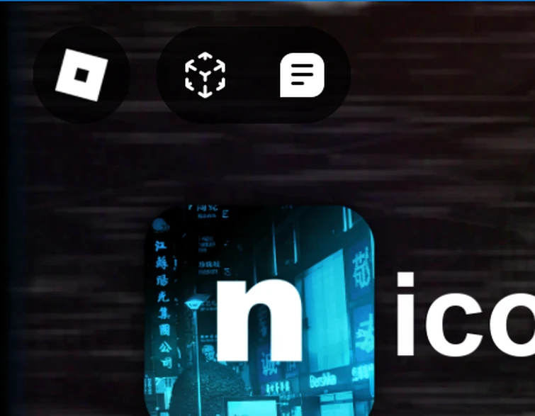 NEW ROBLOX UI THING CAME OUT- | Fandom