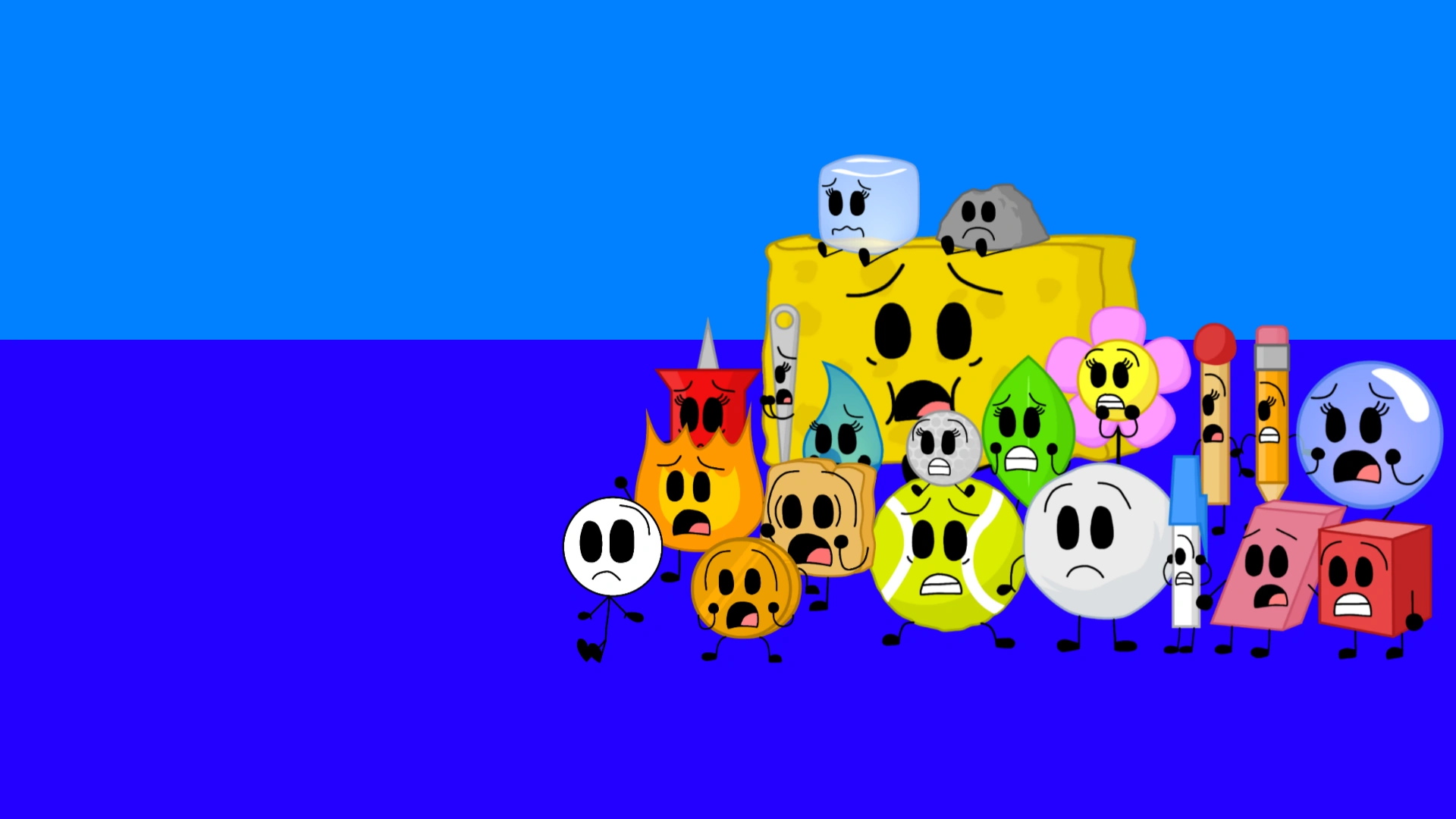 Elyjah & The BFDI Objects VS (Creepypasta Villain From Stories They ...