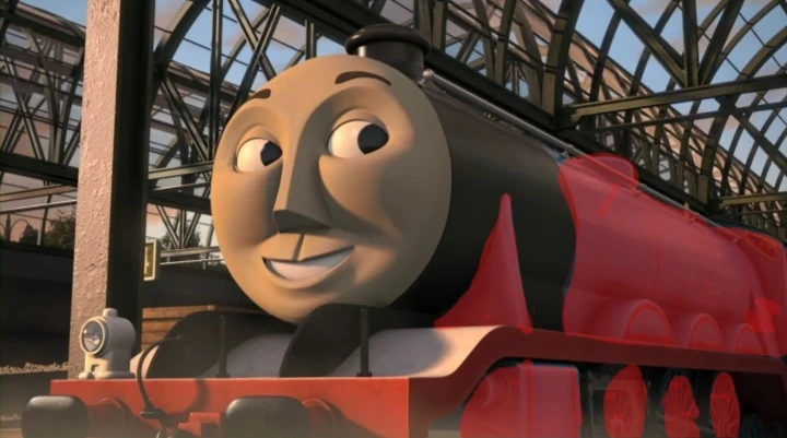 The larger red engine in the TV series! | Fandom