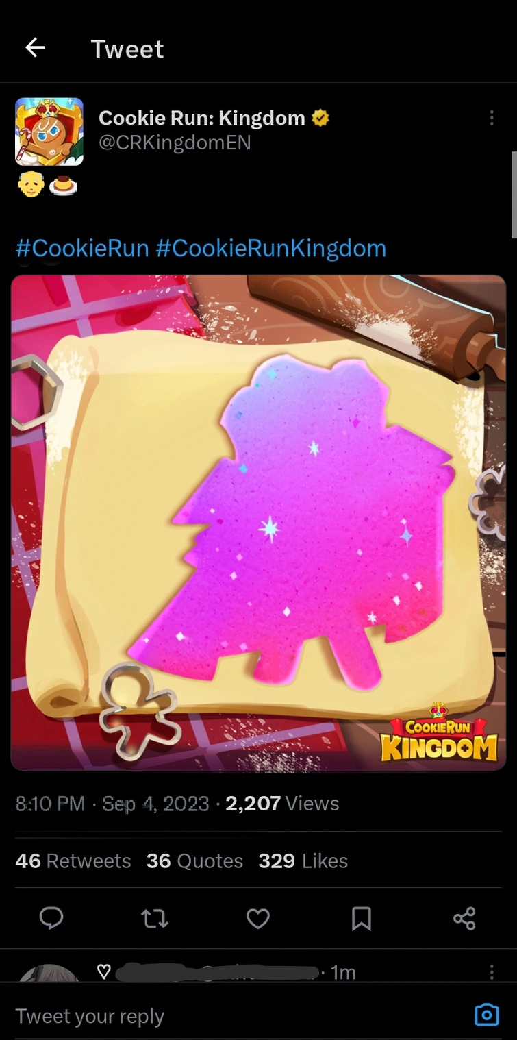 CRK just dropped a teaser for the next cookie, who do you think it is ...