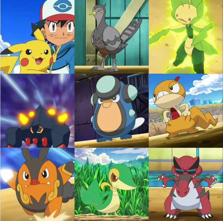 Replace 1 Pokemon from Each of Ash's Teams and Replace it with Another ...
