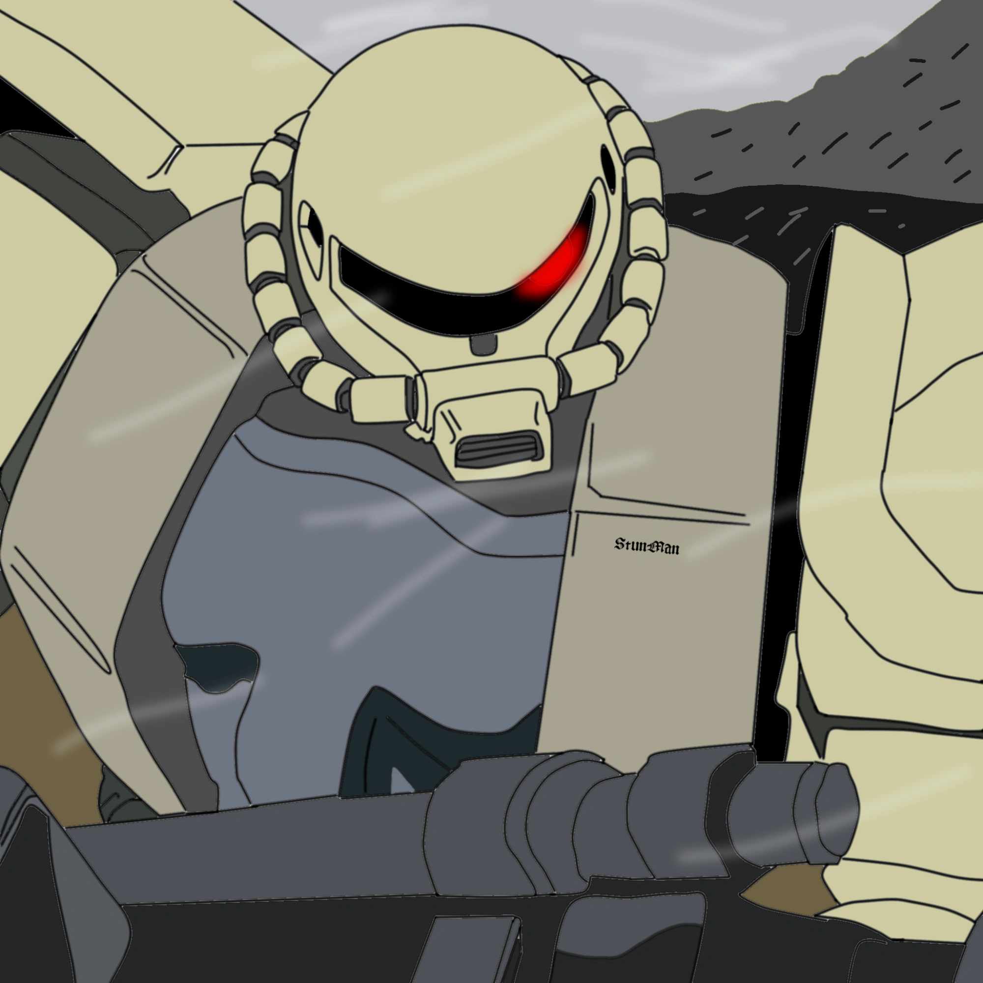 MS-06J Zaku II Dell custom | Fandom