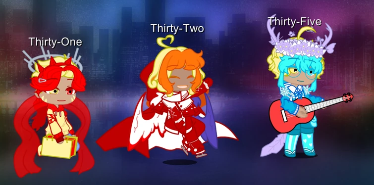Numberblock 31-35 designs lolololol (except for 33, 34) | Fandom
