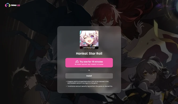 The cloud version of Honkai Star Rail is here | Fandom