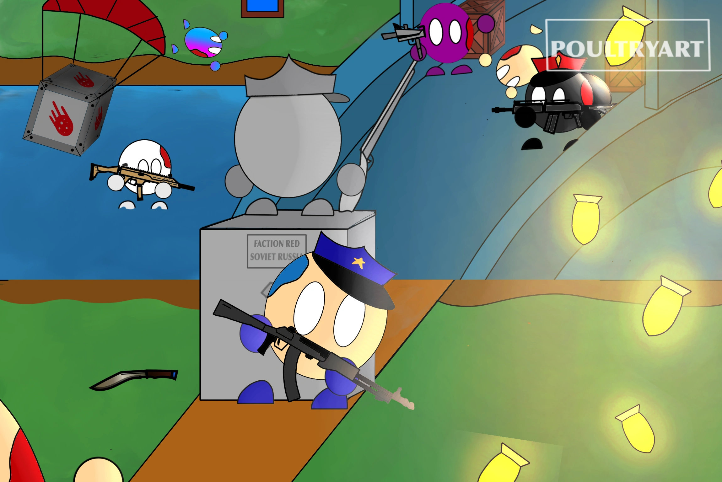 50v50 fan art (took 10 hrs to make, over 60 layers created) | Fandom