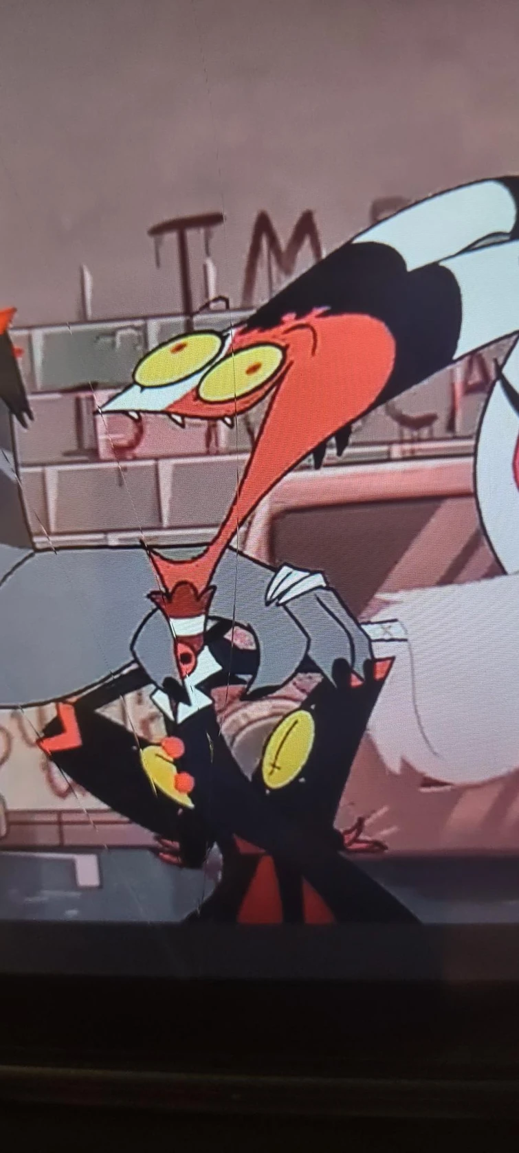 The funniest faces I've seen whenever I pause Helluva Boss (Part 2 ...