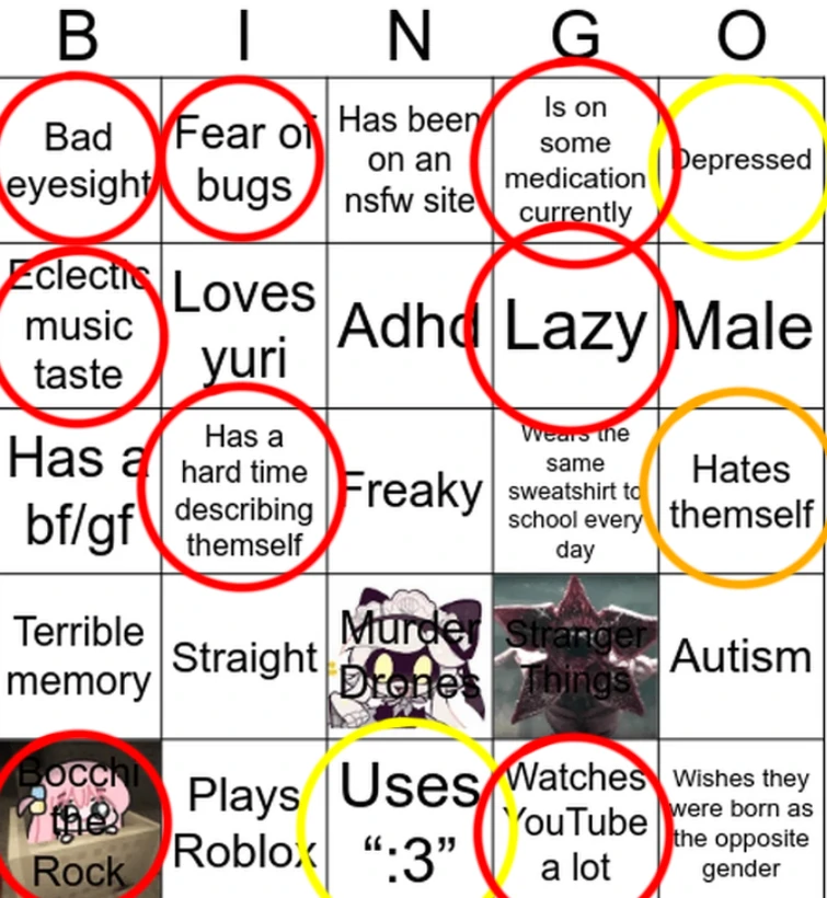 also doing a bingo thing | Fandom