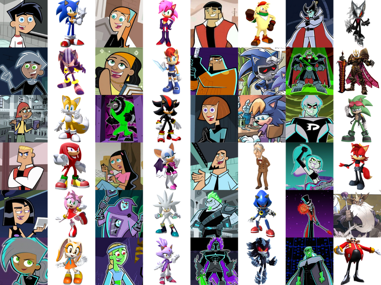 Sonic Characters as Danny Phantom Characters | Fandom