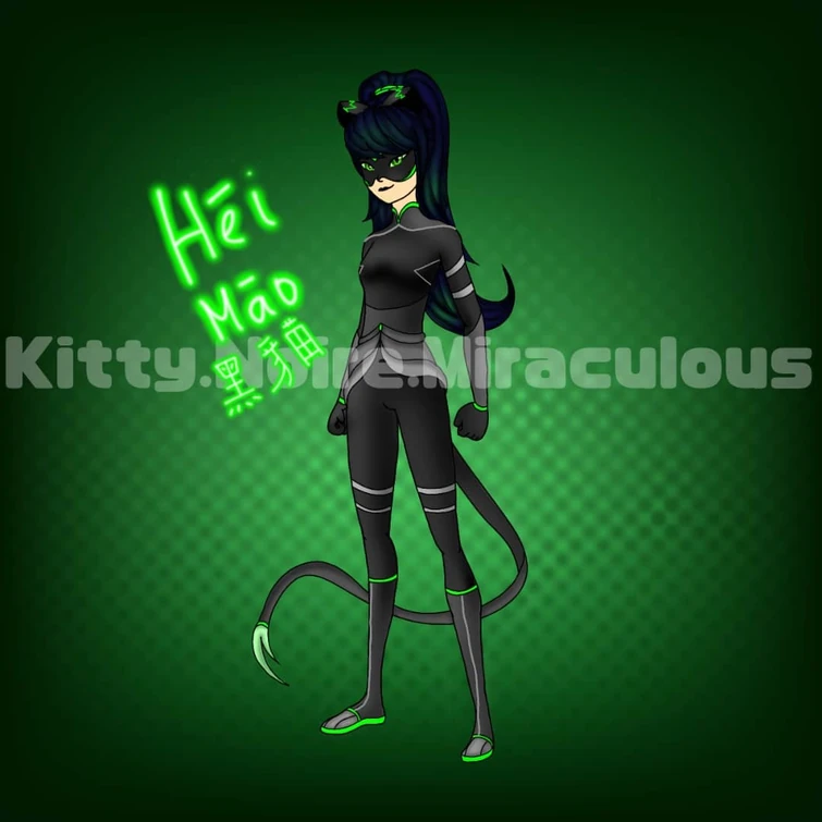 Fei with the cat miraculous! Hēi Māo! | Fandom