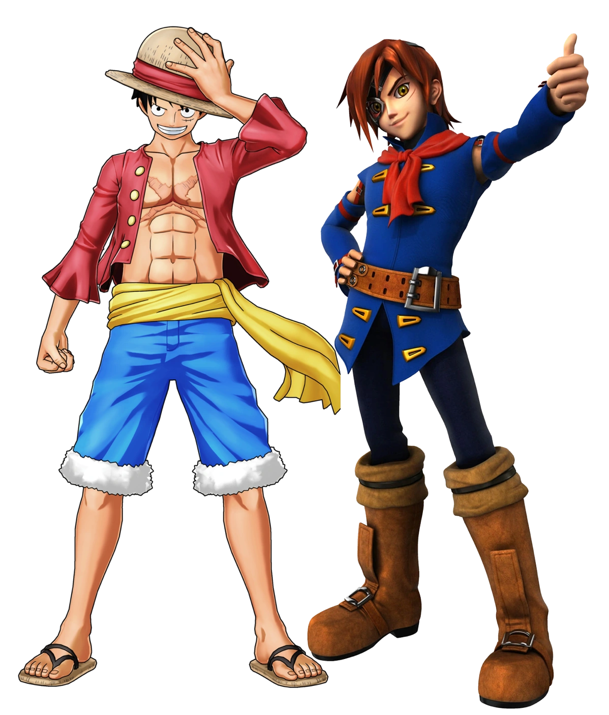 Imagine both Luffy and Vyse meeting, how do you think it would go? | Fandom