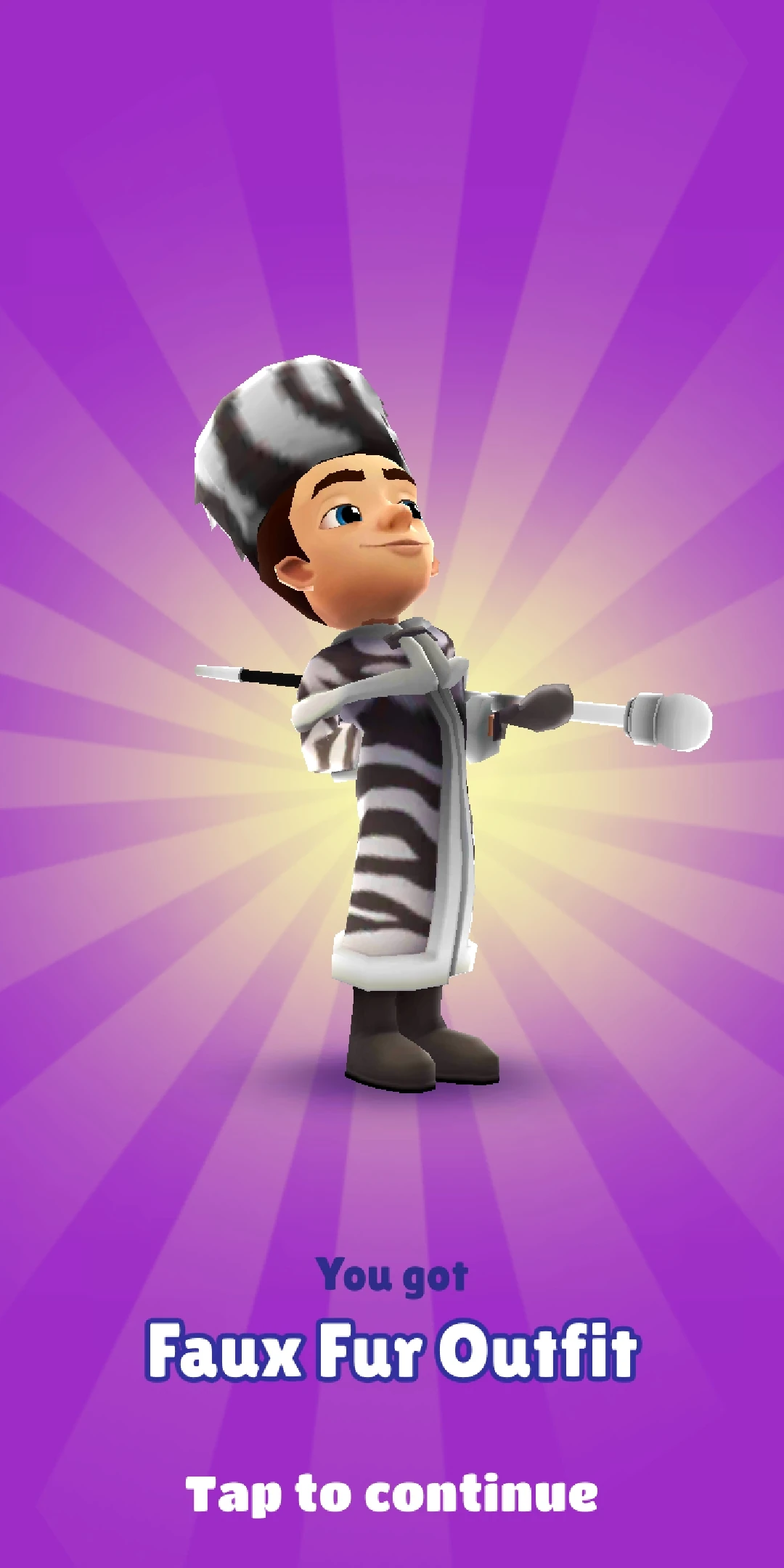 Faux Fur Outfit unlocked | Fandom