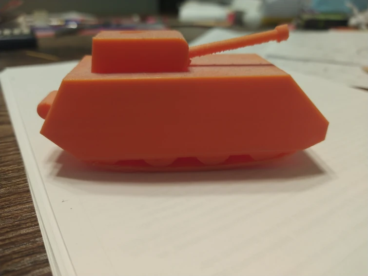 I 3D printed a Maus in class might have existed in the last stages of ...