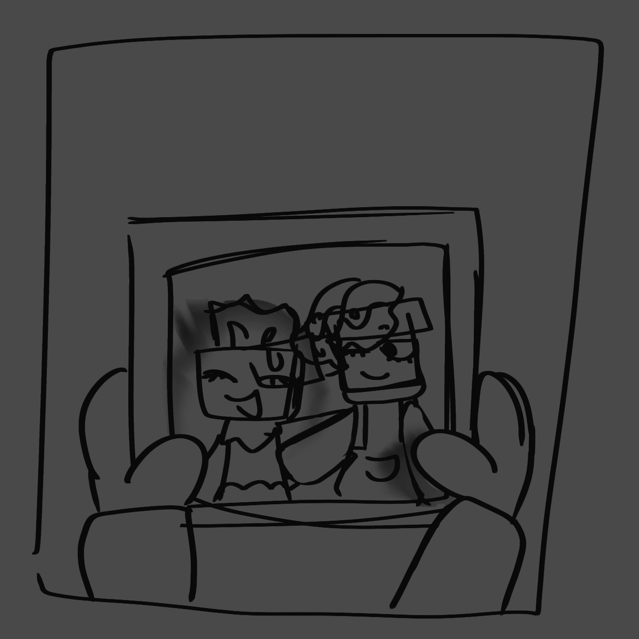 Lazy lil angst comic :3 | Fandom