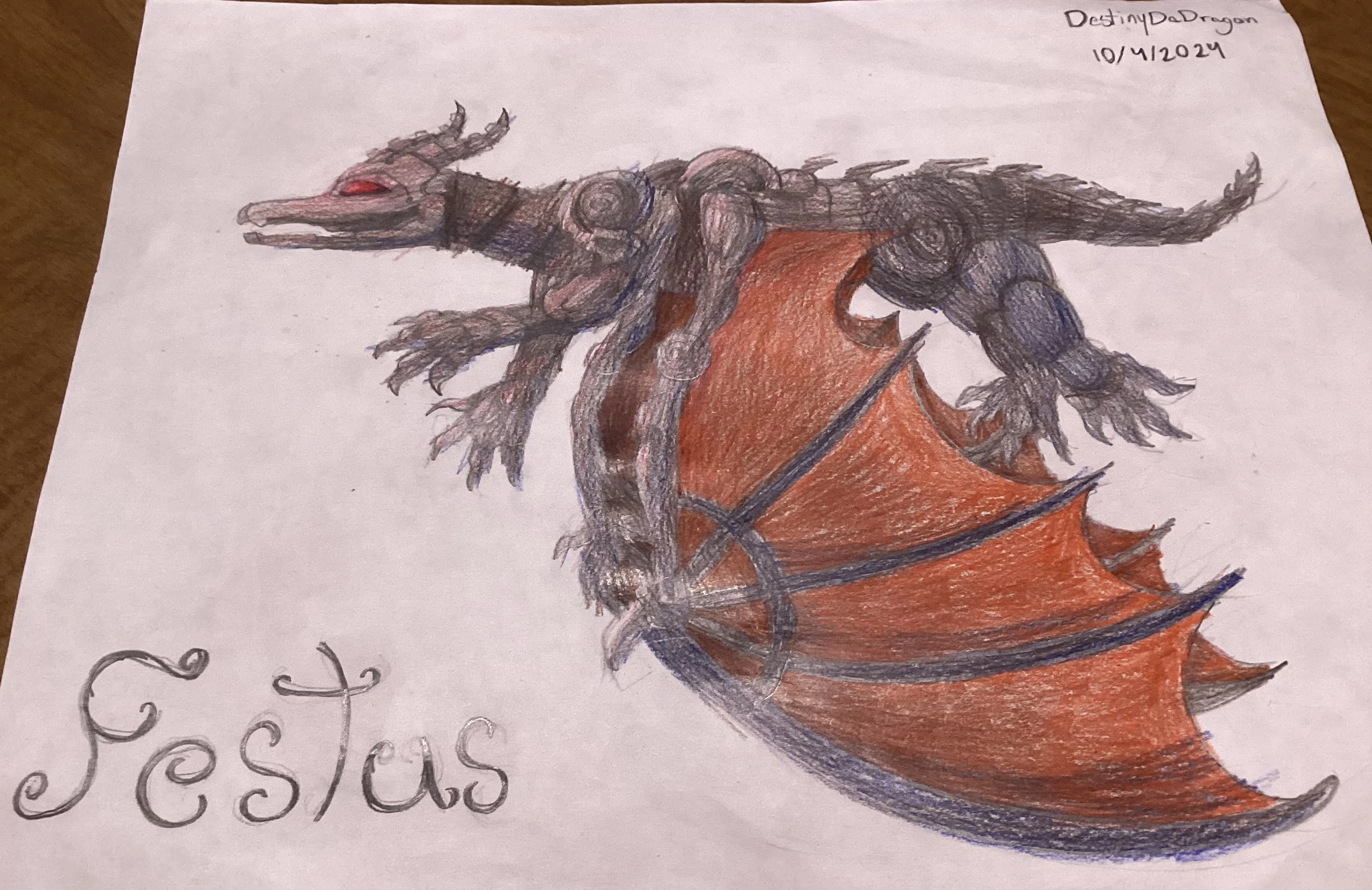 I drew Festus :)) | Fandom