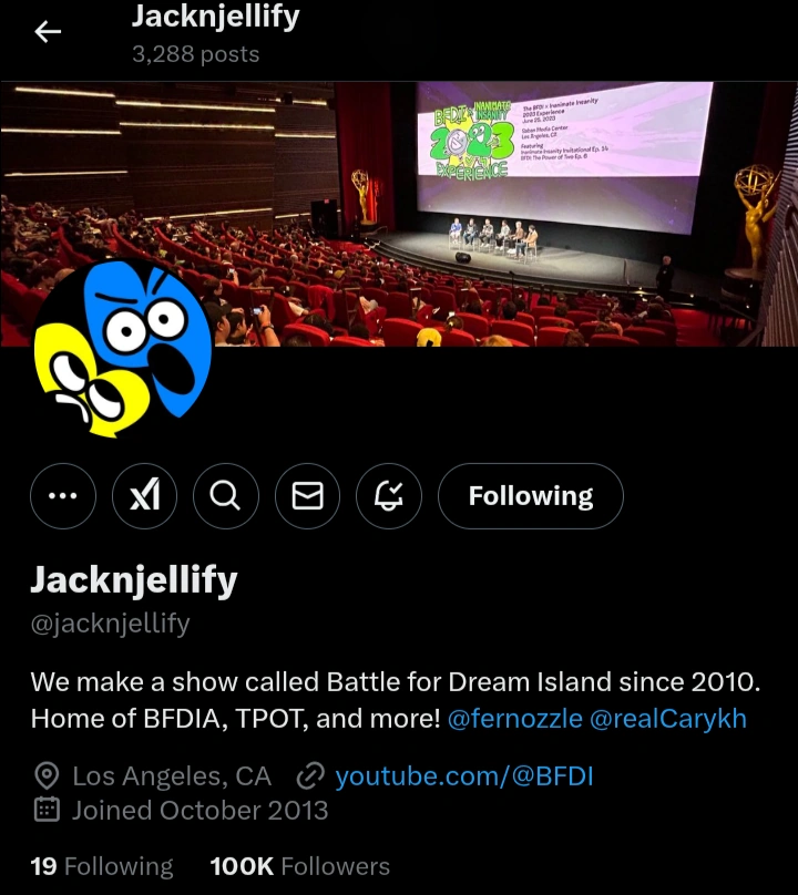 Jacknjellify has officially reached 100k FOLLOWERS ON TWITTER!!! | Fandom