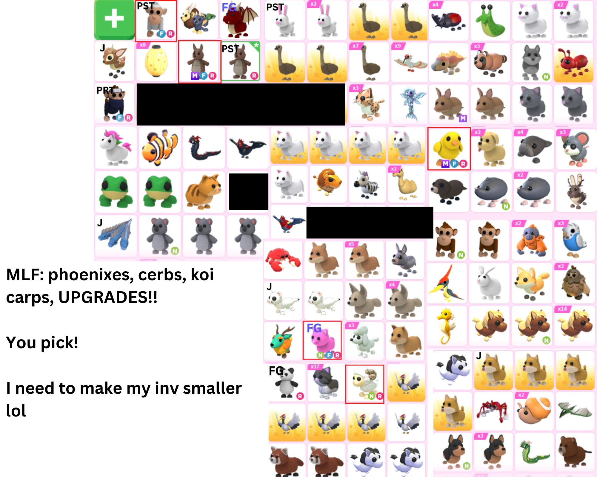 Trading my pet inv | Fandom