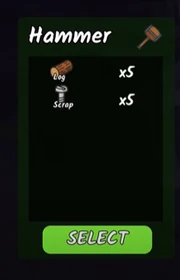 Hammer | 99 Nights in the Forest Wiki | Fandom