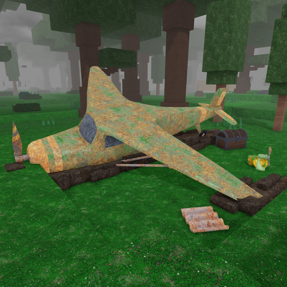 Plane Wreckage | 99 Nights in the Forest Wiki | Fandom