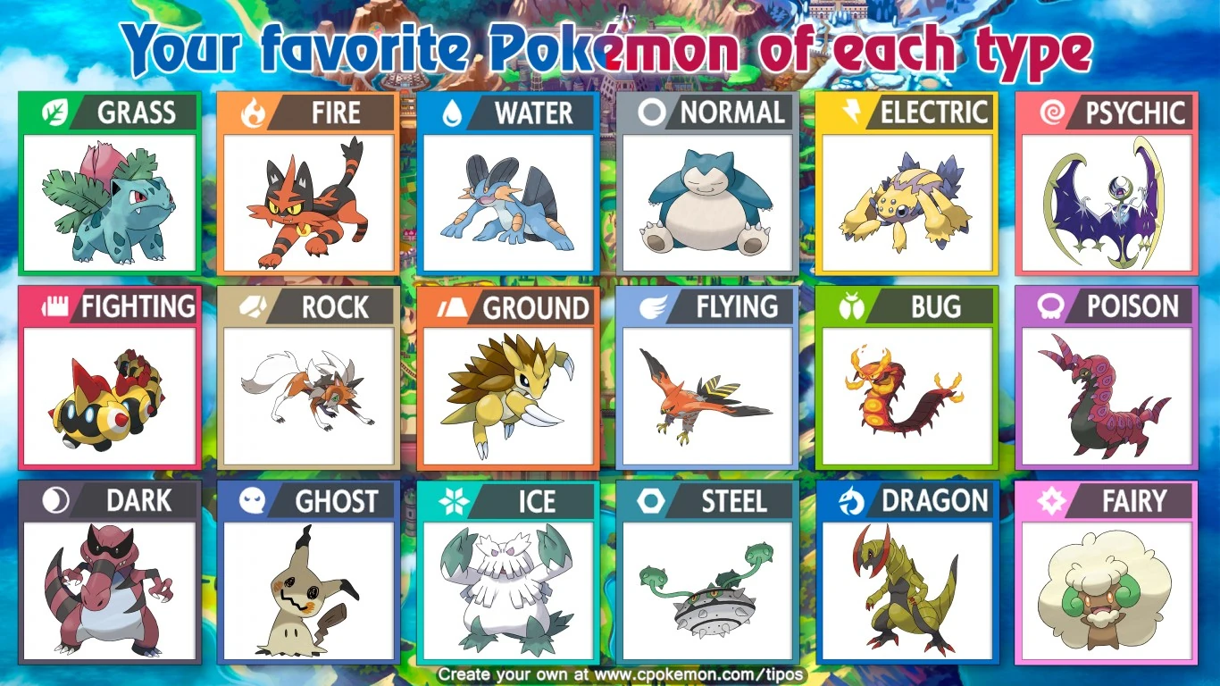 My Favorite Pokemon | Fandom