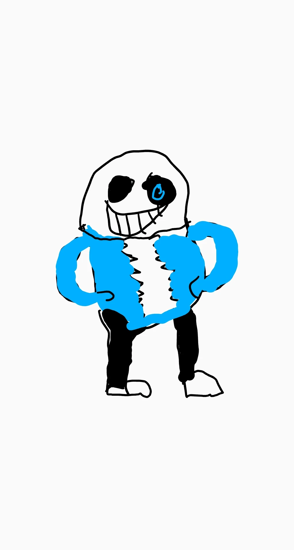 My horrible sans sketch 😭 | Fandom