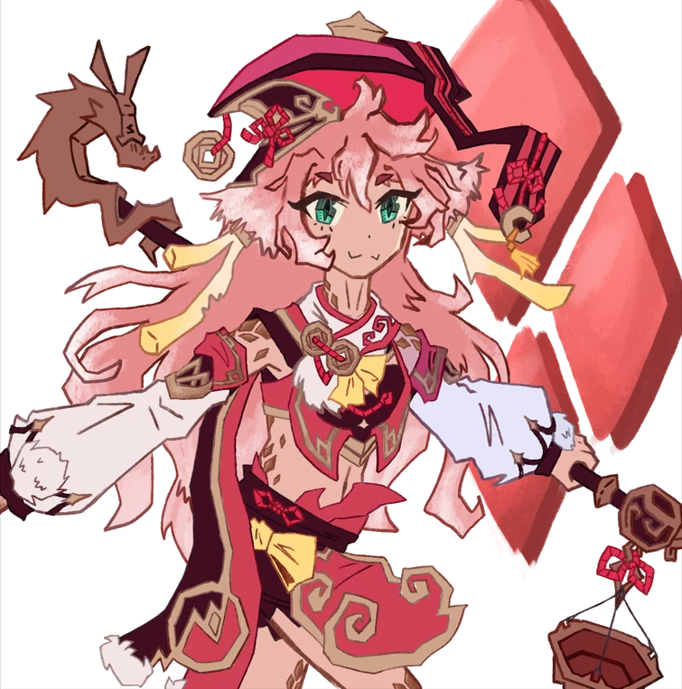 this took a shamefully long time but..! yanfei!!1!11!! | Fandom