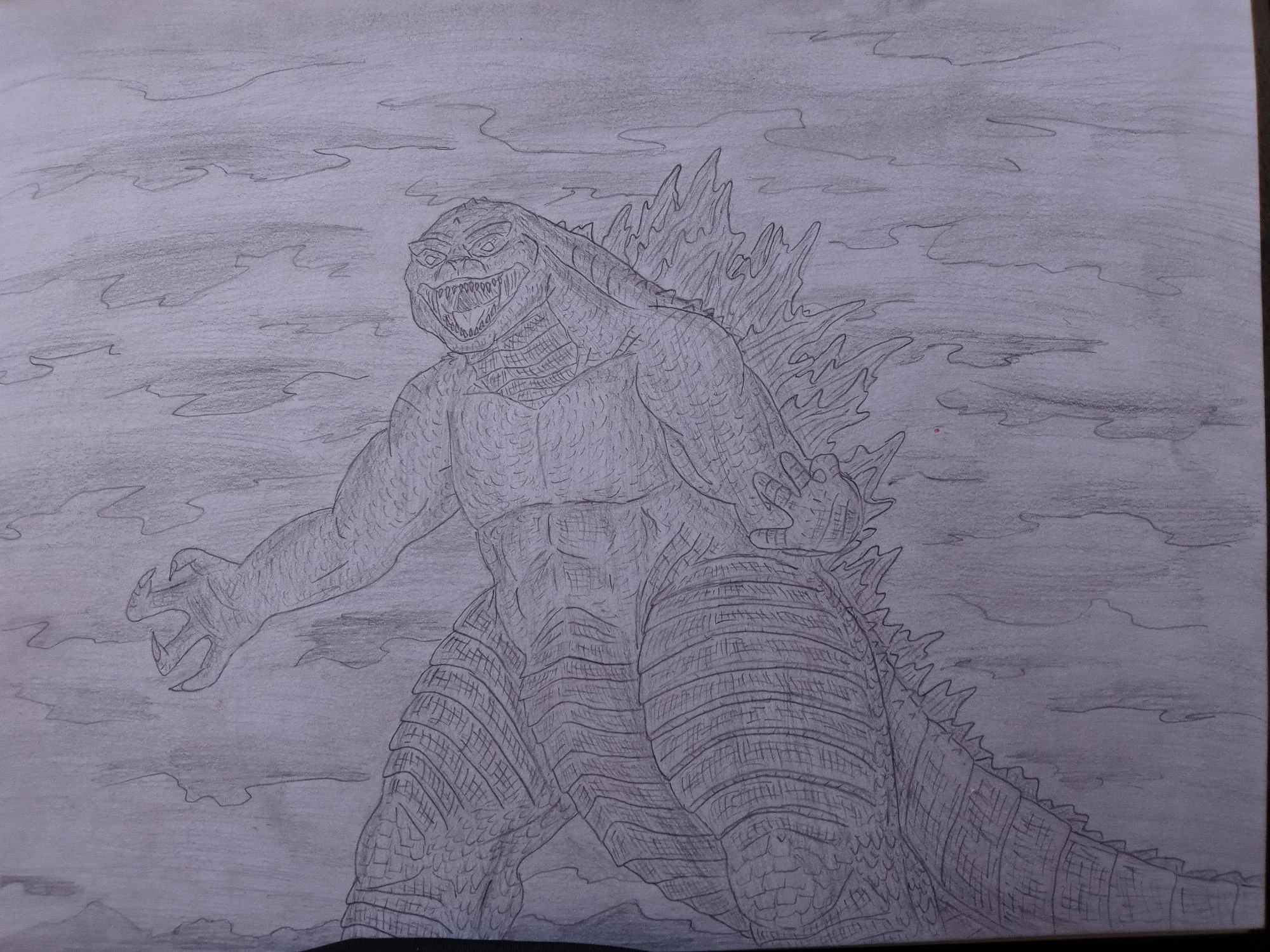 Sketchbook Godzilla Drawing | Fandom