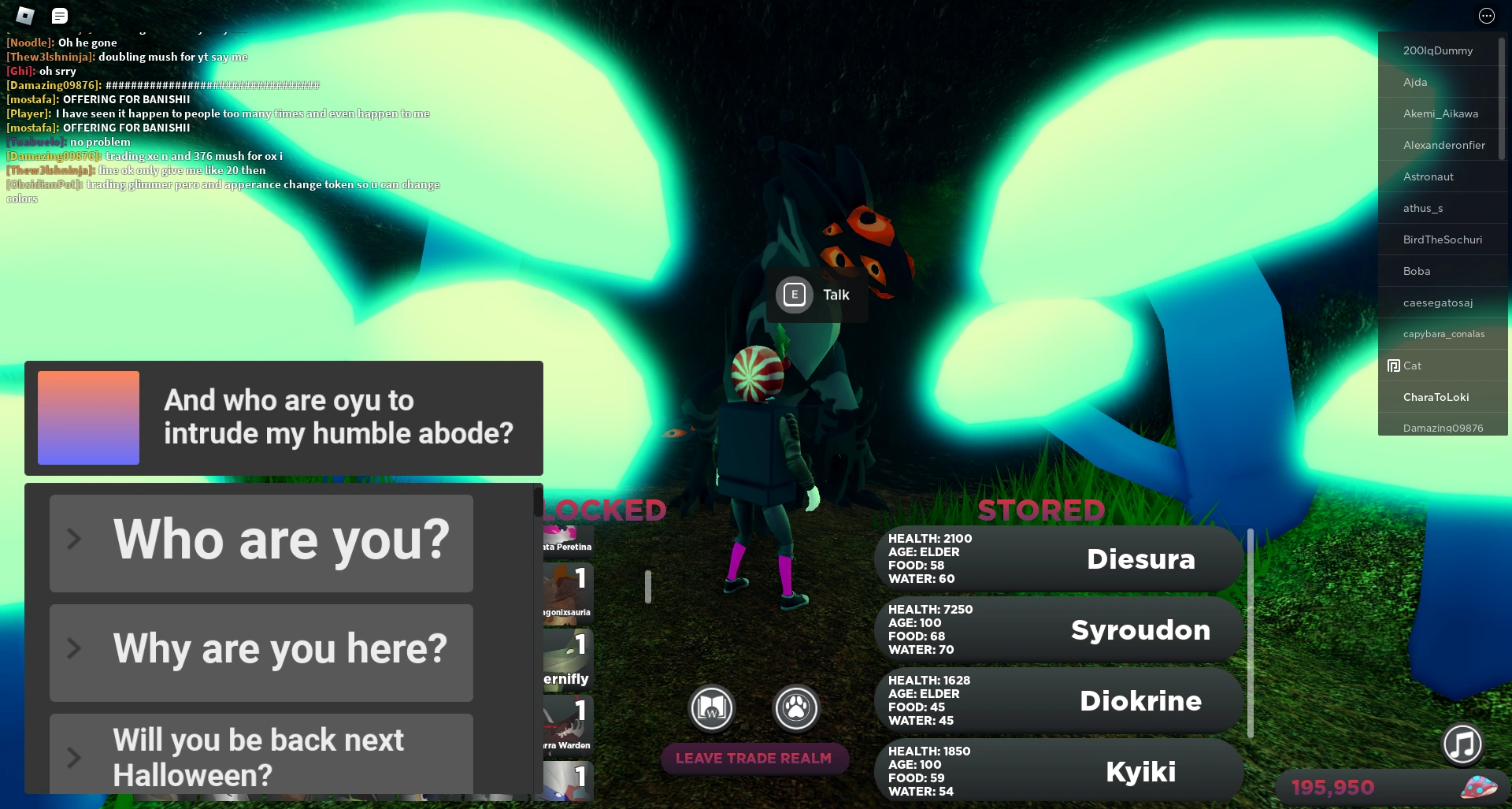 "Who are oyu" | Fandom