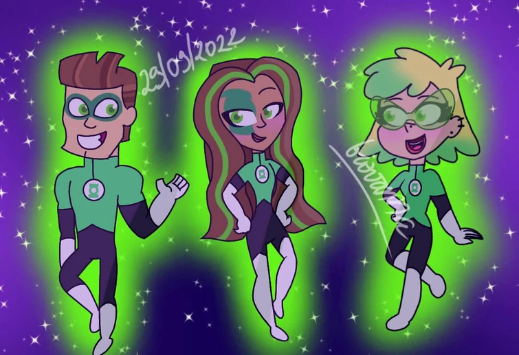 Green Lantern trio From DC Super Hero Girls Season 3 | Fandom