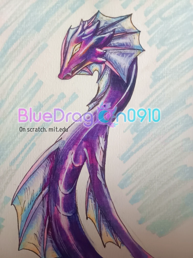 Recreating digital style physically with markers. | Fandom