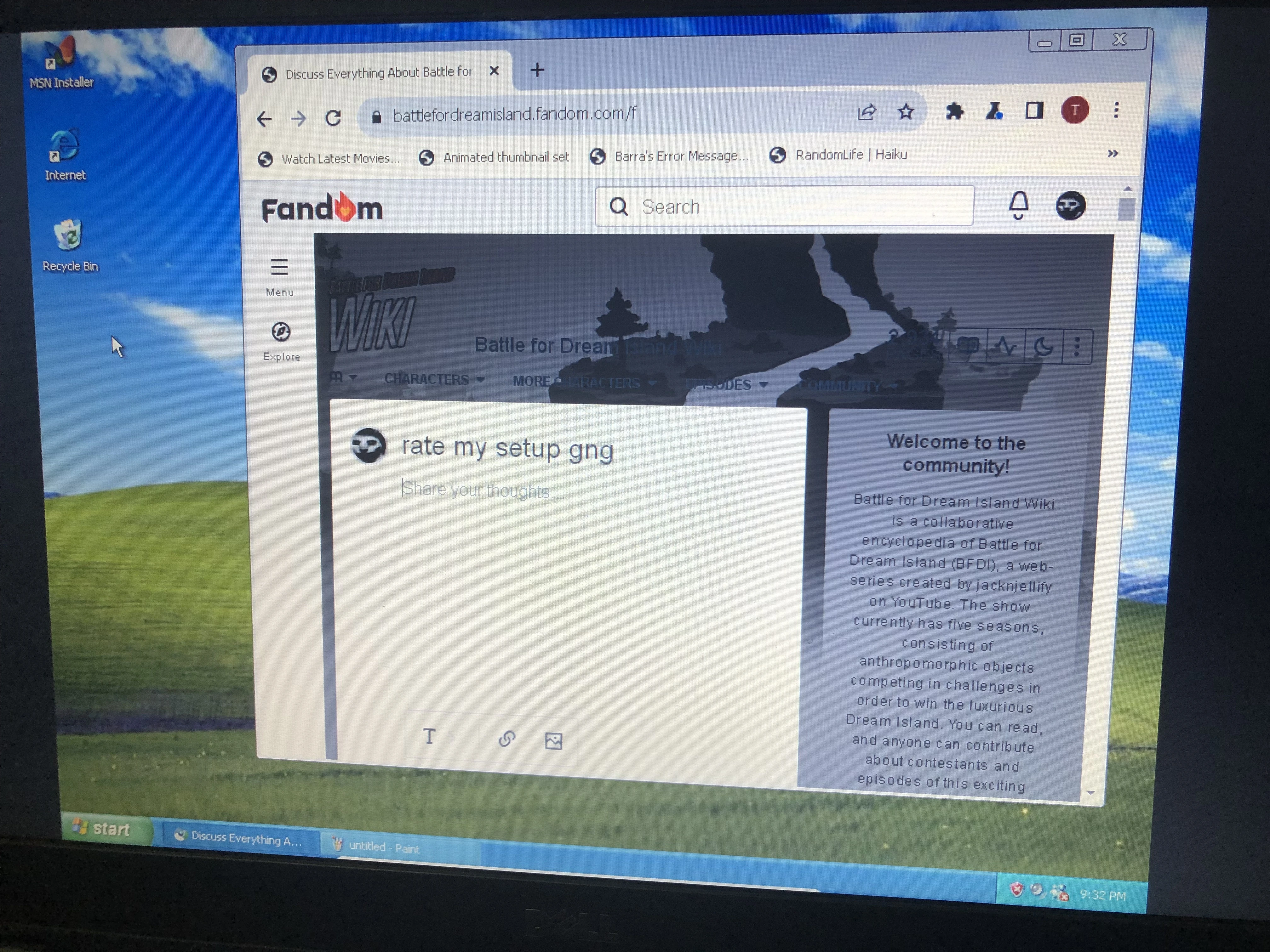 rate my setup gng | Fandom