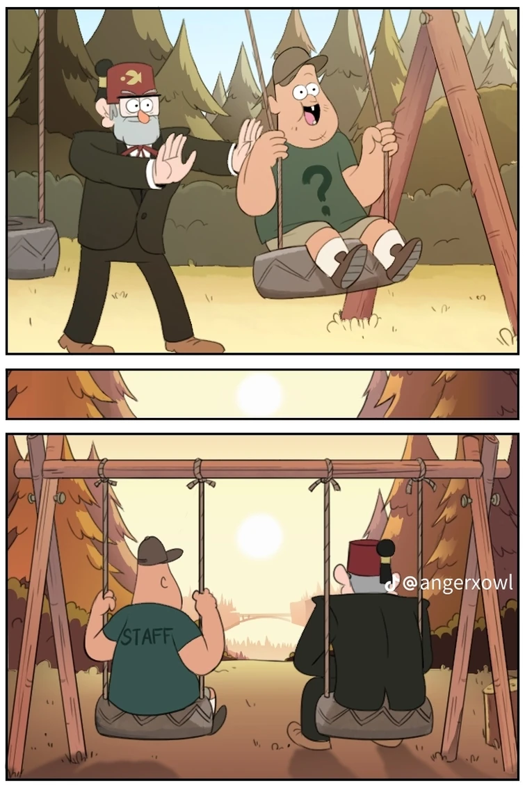 “Happy Father’s Day, Mr. Pines.” “Yeah, yeah, now get back to work.” (Creds: MoringMark on ...