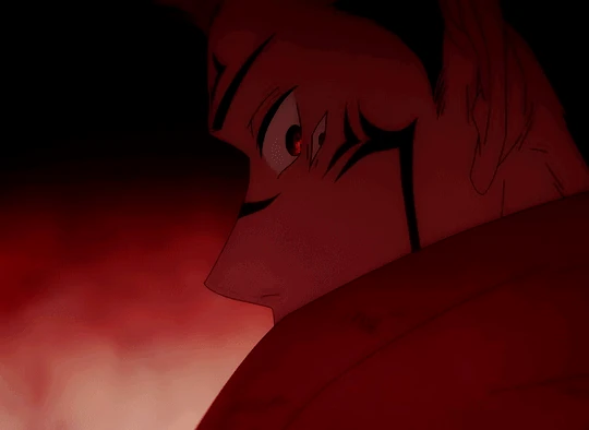 No idea why, take almost every gif I have of Sukuna smiling. | Fandom