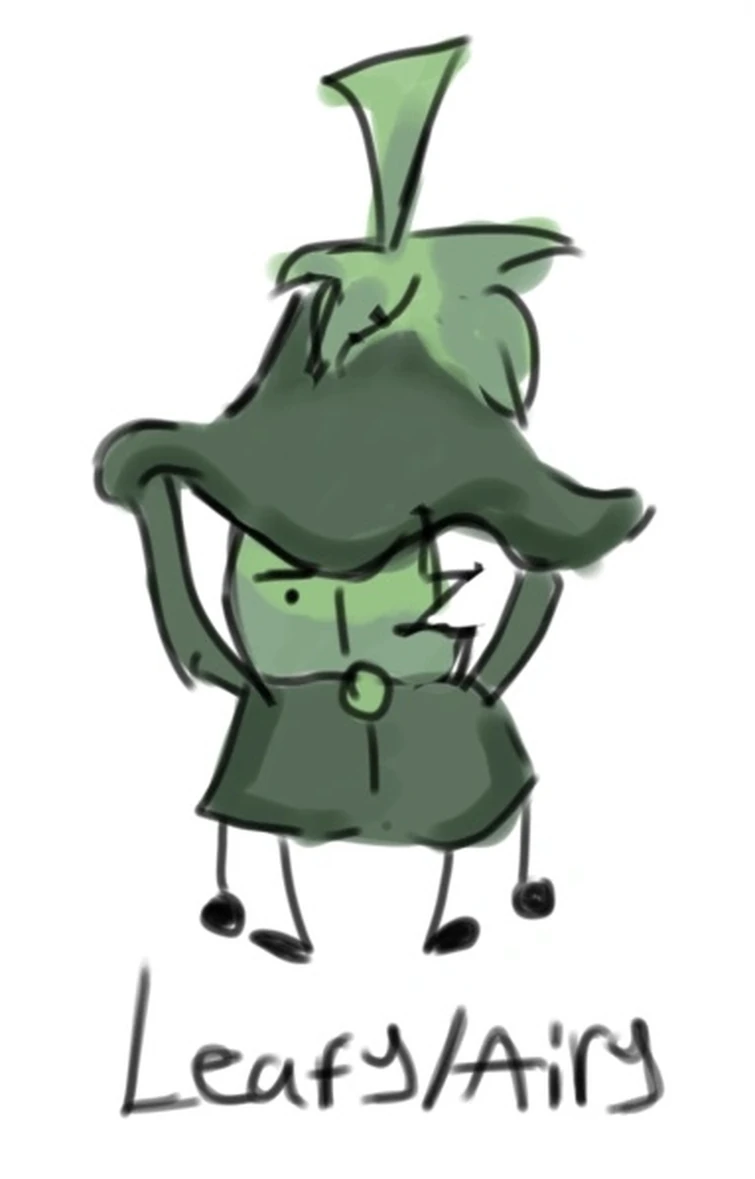 Basically a redesign for leafy in my bfb x one hfj swap au | Fandom