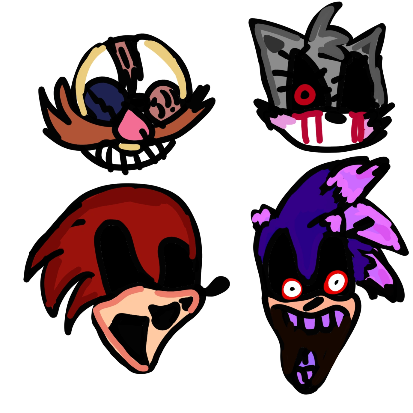 Triple trouble crew(rate the drawing | Fandom