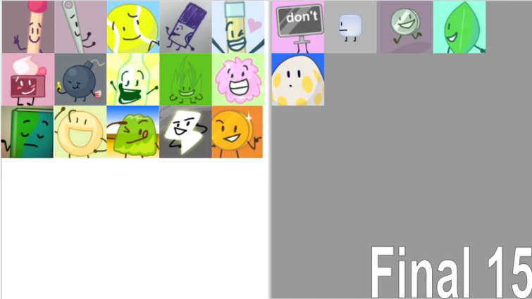 BFDI Voting 8 | Fandom