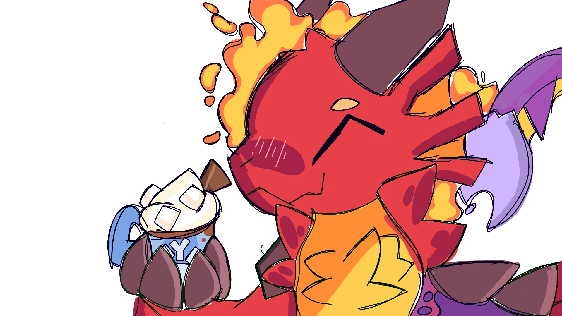 Scorch Drinking Hot Cocoa! | Fandom