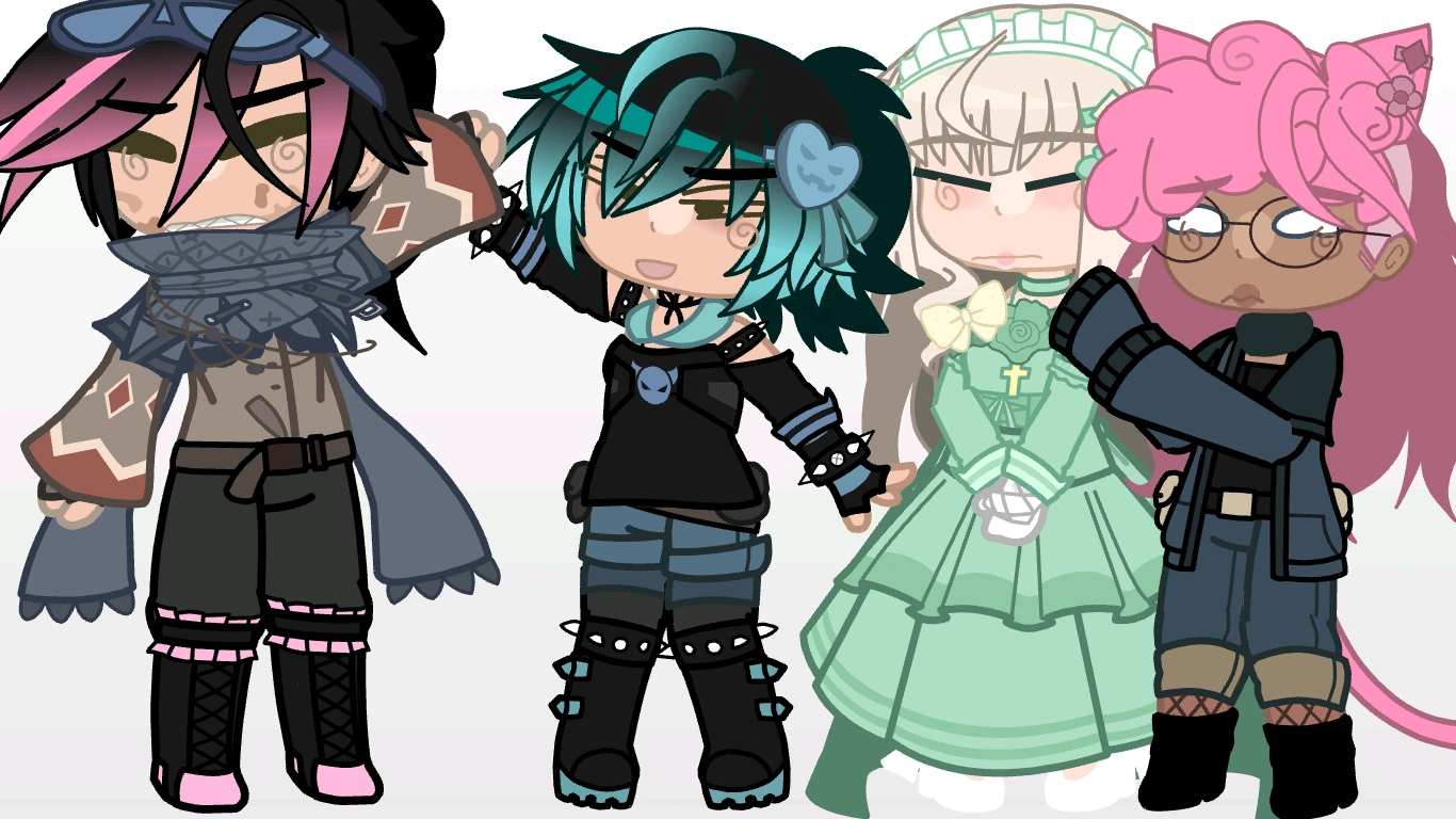 I finally finished my fav oc family! (siblings) and new oc alert ...