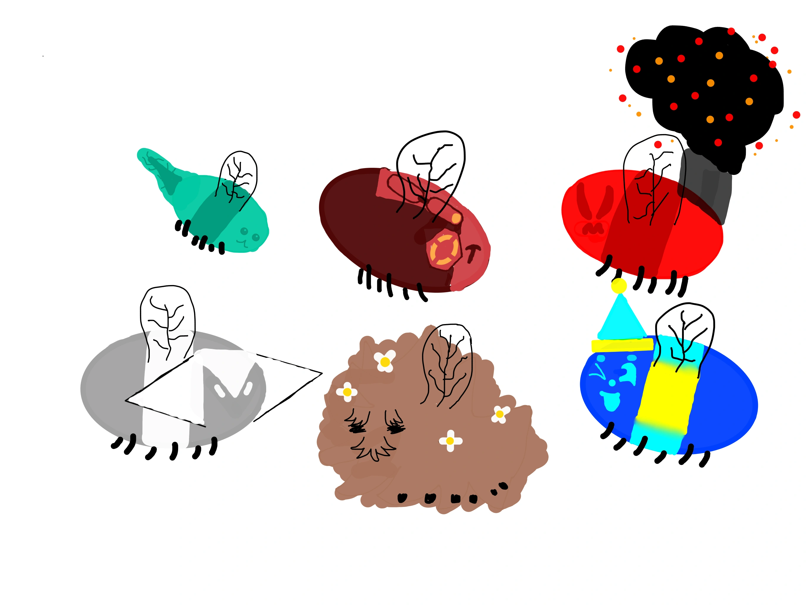 Oval bees | Fandom