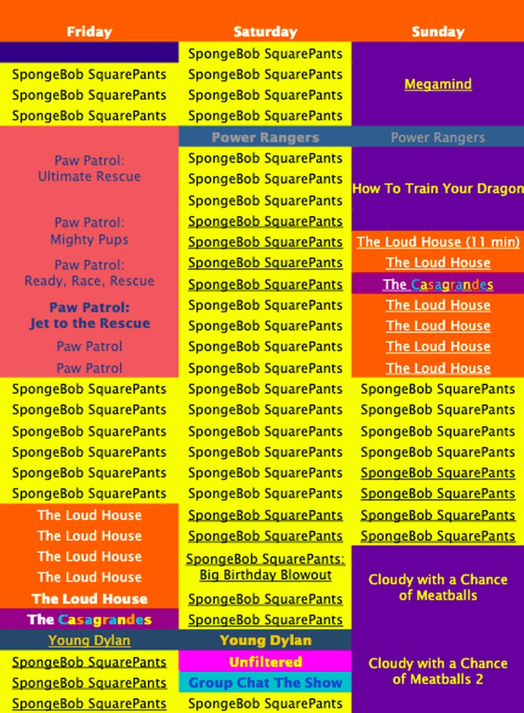 Nickelodeon Schedule Changes for this Week | Fandom