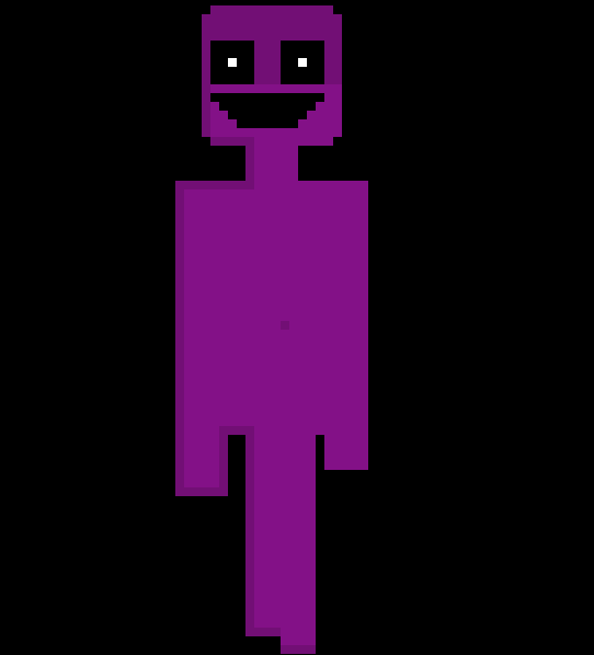 pixal art of purple guy by me | Fandom