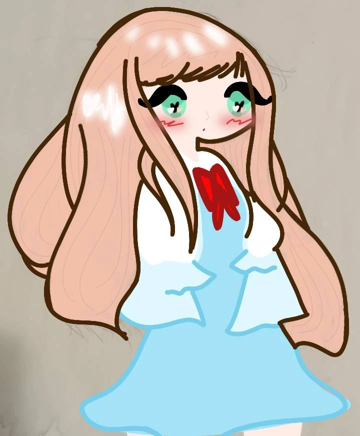 My "first" attempt at digital art >w