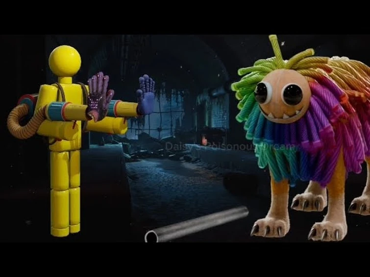 I made Poppy Playtime: Chapter 4 - Yarnaby Chase & Yarnaby's Death ...