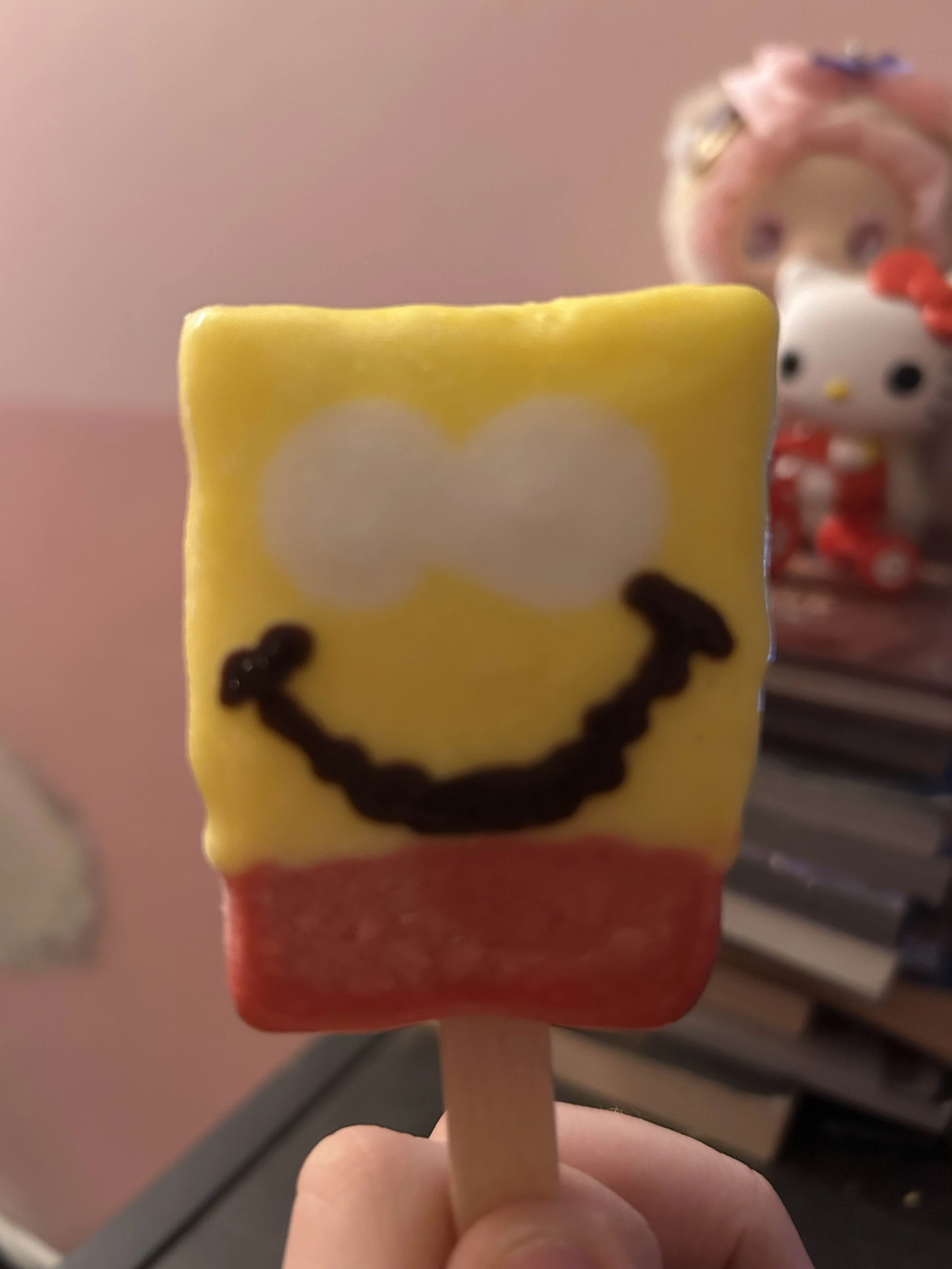 got a spongebob popsicle and uhm | Fandom